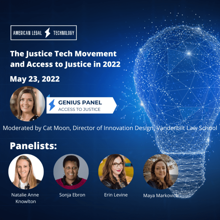 The Justice Tech Movement and Access to Justice in 2022 - Courtroom5